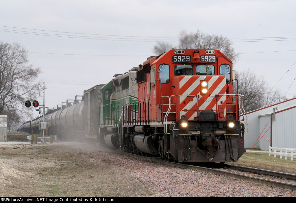 Westbound CP Empty Ethanol